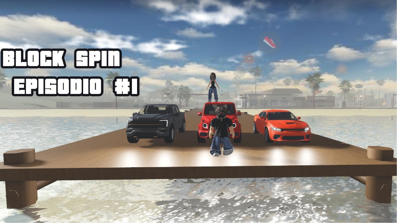 BLOCK SPIN // PRIMERA PARTIDA // ROBLOX - YouTube