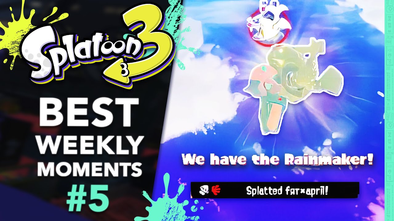 SPLATOON 3 BEST MOMENTS #5 - YouTube