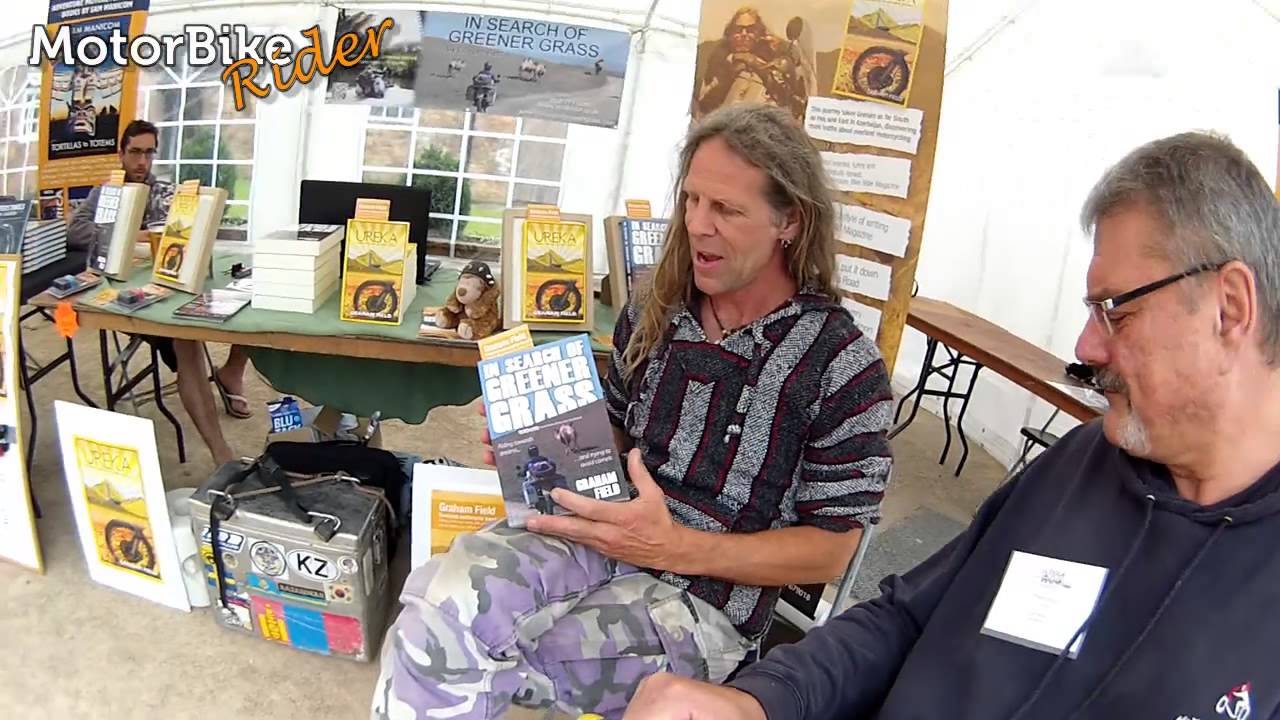 Graham Field Overland MotorCycle Travel Author MotorBike Rider Magazine ...