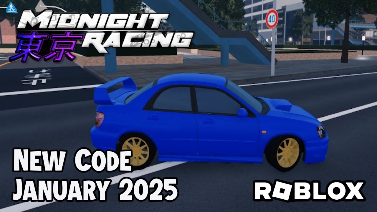 Roblox Midnight Racing Tokyo New Code January 2025 - YouTube