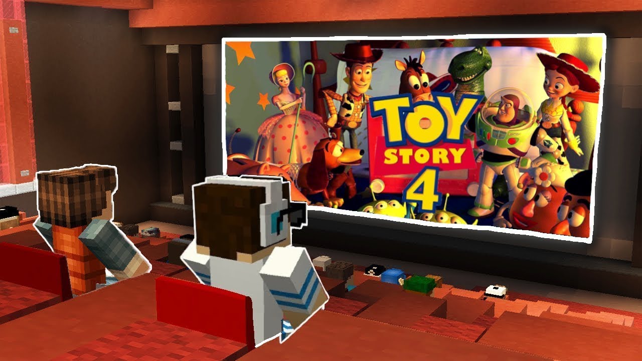 ON PART VOIR TOY STORY 4 AU CINÉMA SUR MINECRAFT ! 🎥🍿 - YouTube