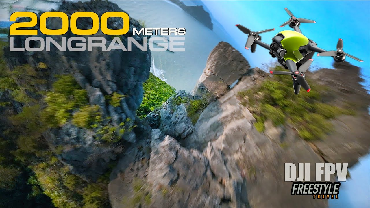 DJI FPV LONG RANGE FLIGHT | THAILAND MOUNTAINS FPV DRONE SHOT | DJI ...