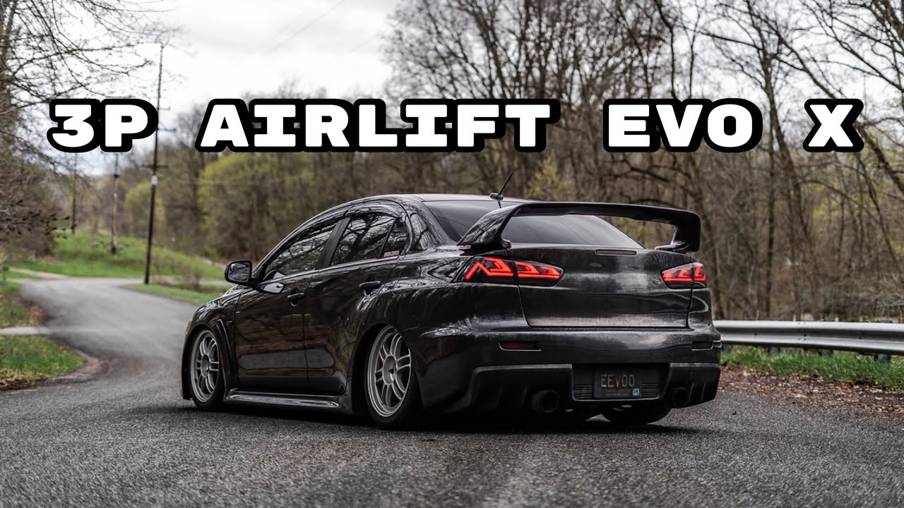 Installing 3P Airlift in the Evo X - YouTube