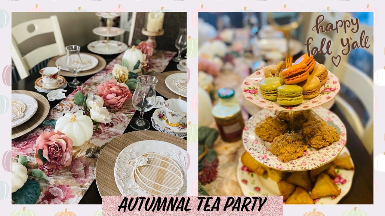 Autumnal Tea Party - YouTube