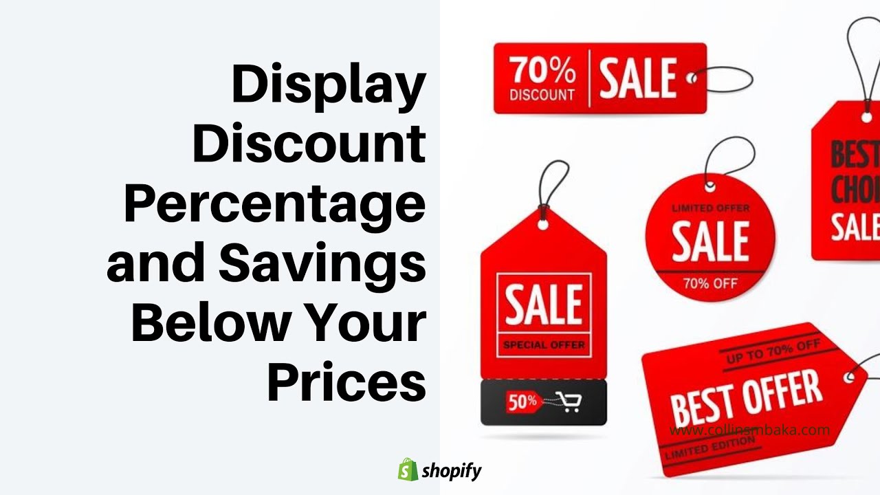 Display Discount Percentage and Savings Below Your Prices On The Dawn ...