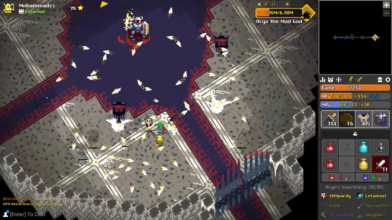 RotMG Paladin Oryx 3 | Chief Beisa - YouTube