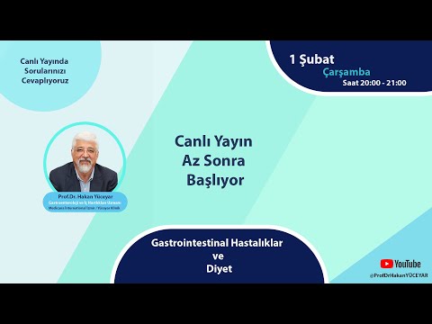 Gastrointestinal Hastalıklar ve Diyet | Hakan Yüceyar