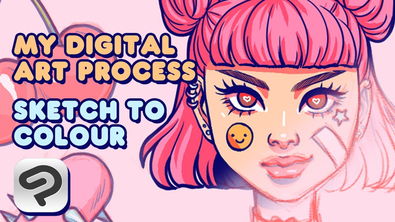 CREATING STICKER SHEET ARTWORK | Clip Studio Paint - YouTube