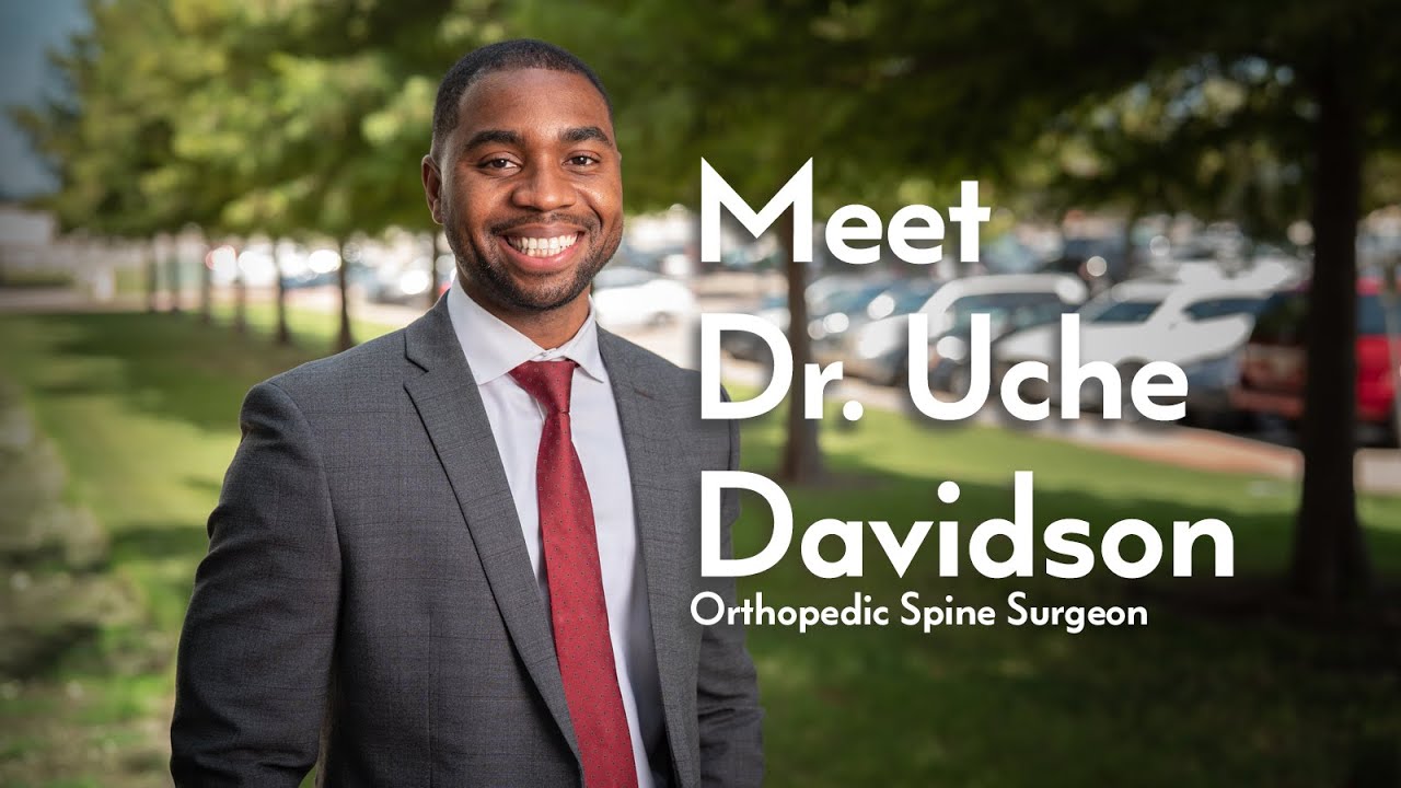 Meet Dr. Uche Davidson, Orthopedic Spine Surgeon in Fort Worth, TX ...