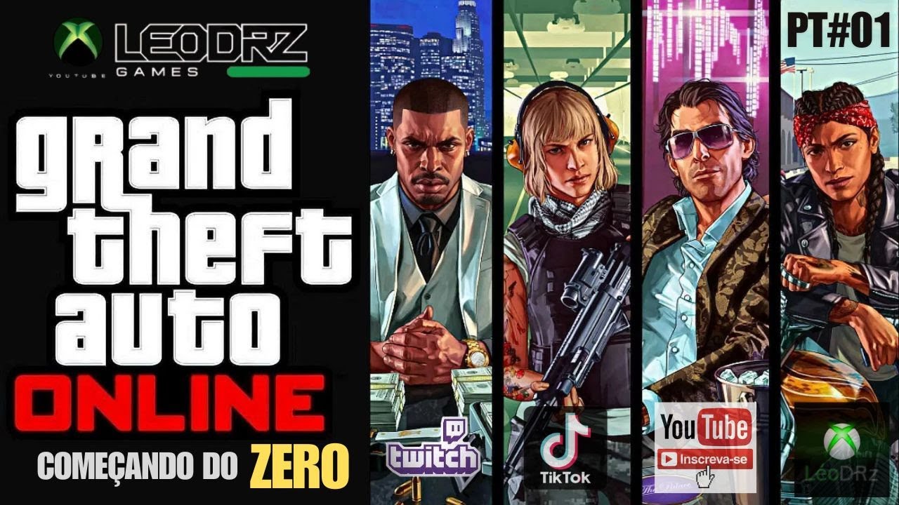 Grand Theft Auto Online - GTA ONLINE 2025 COMEÇANDO DO ZERO PT#01🎯# ...