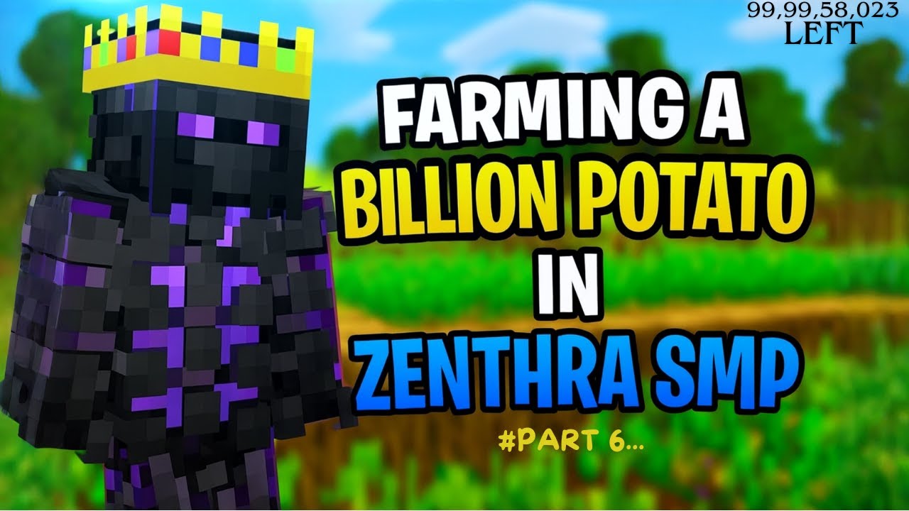 Farming a BILLION Potatoes in Zenthra SMP - Technoblade Tribute - YouTube