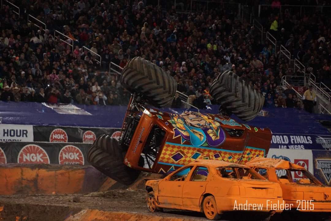 Jester Monster Truck Freestyle Orlando 2015 - YouTube