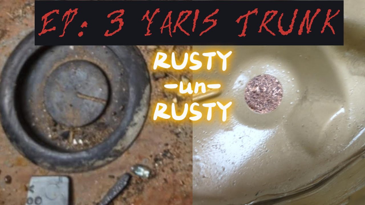 Reviving Your (Toyota Yaris) Trunk: Detailed Rust Removal & Restoration ...