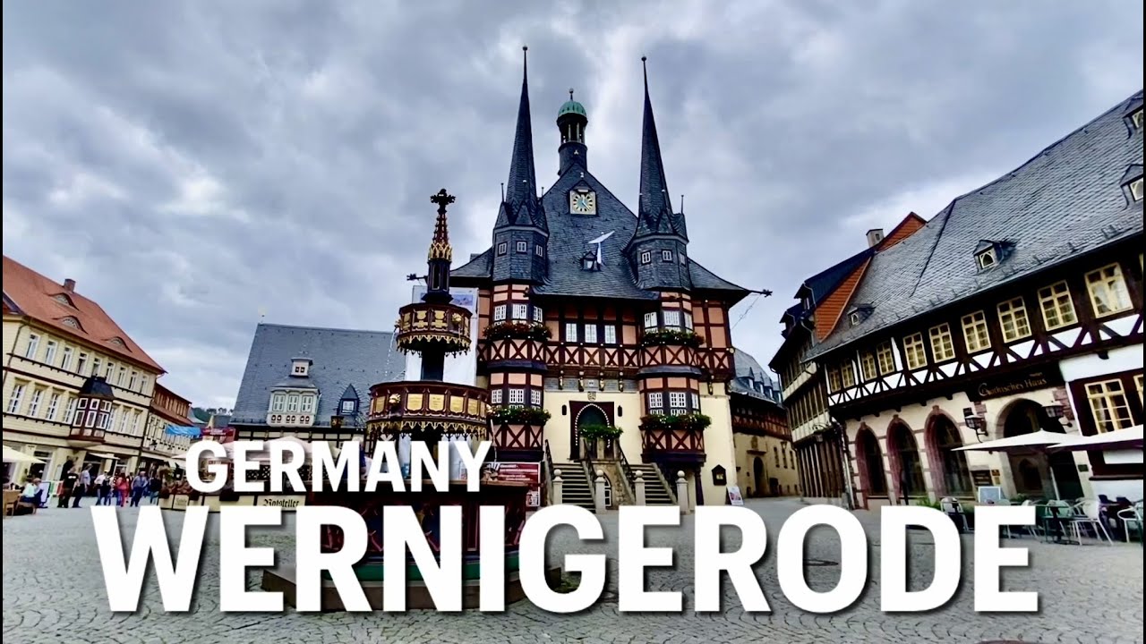 Wernigerode, Colourful town of Harz Mountains, Germany - YouTube