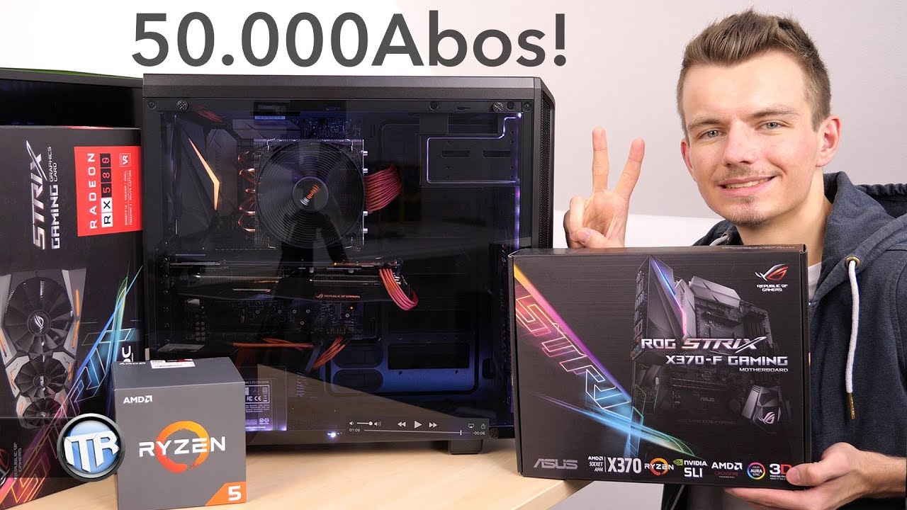 50.000 Abo Special - GEWINNE einen 1.100€ Gaming PC! (feat. ASUS & AMD ...
