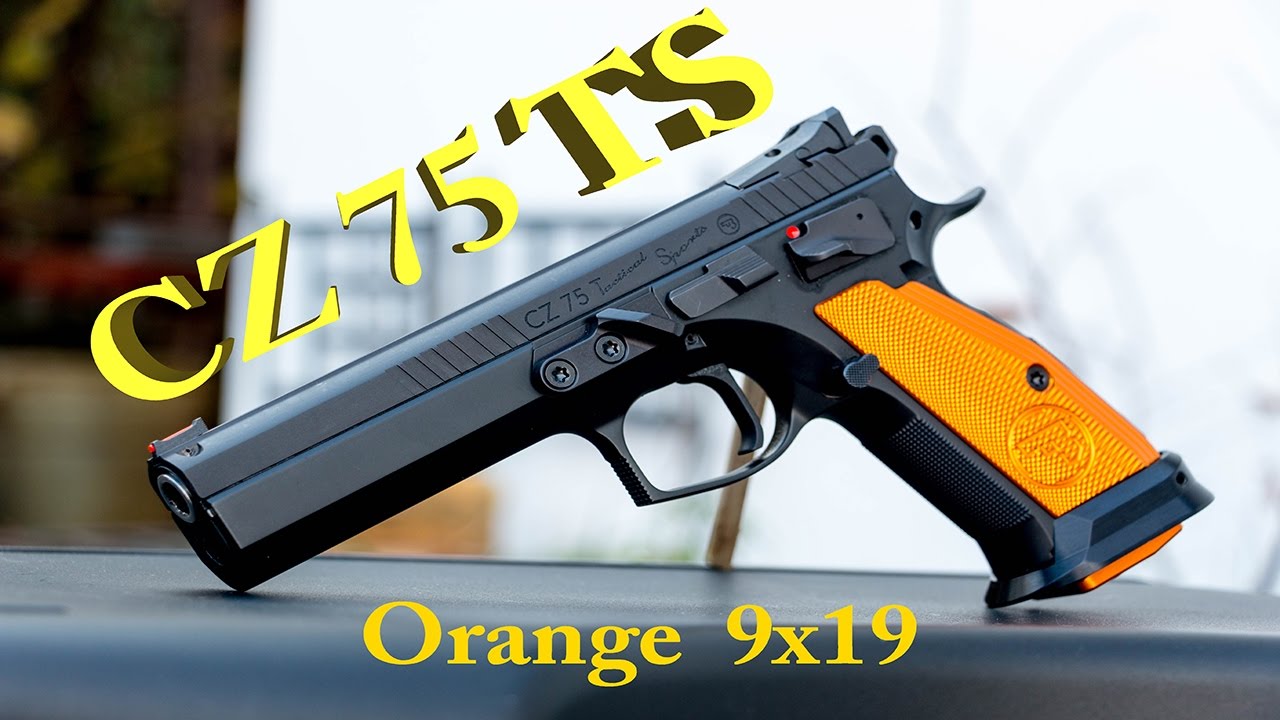 CZ 75 TS orange 9mm - YouTube