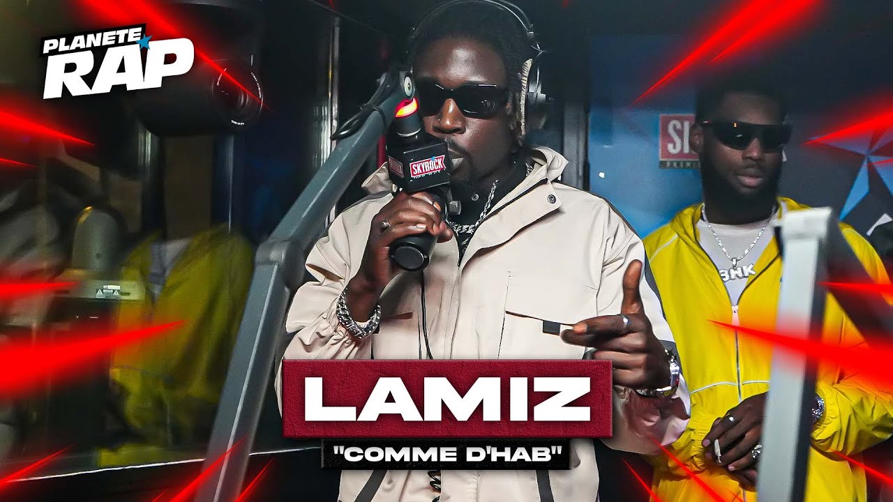 [EXCLU] Lamiz - Comme d'hab #PlanèteRap - YouTube