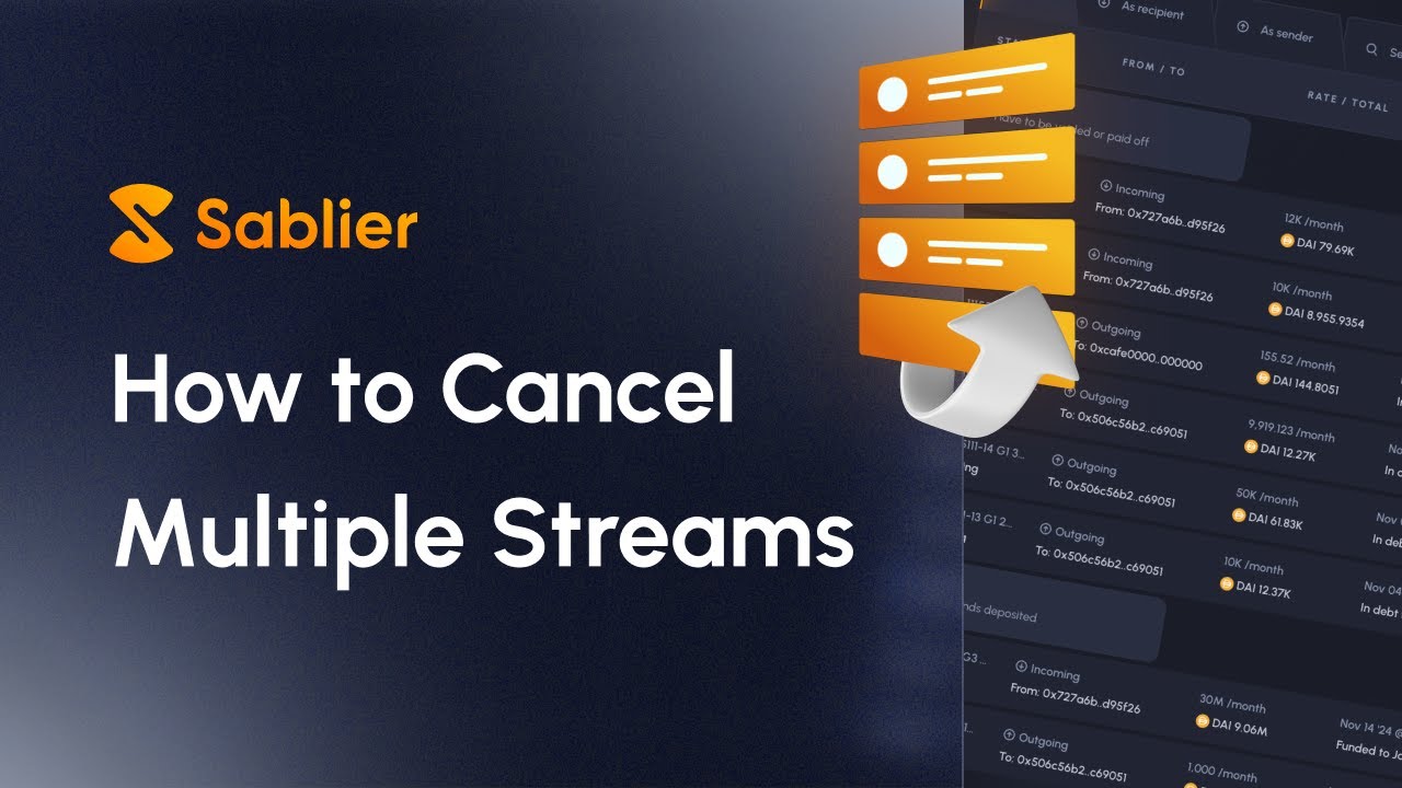 How to Batch-Cancel Streams - YouTube