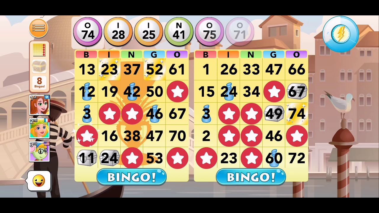 Bingo Blitz 50 getting to level 27 and double bingo - YouTube