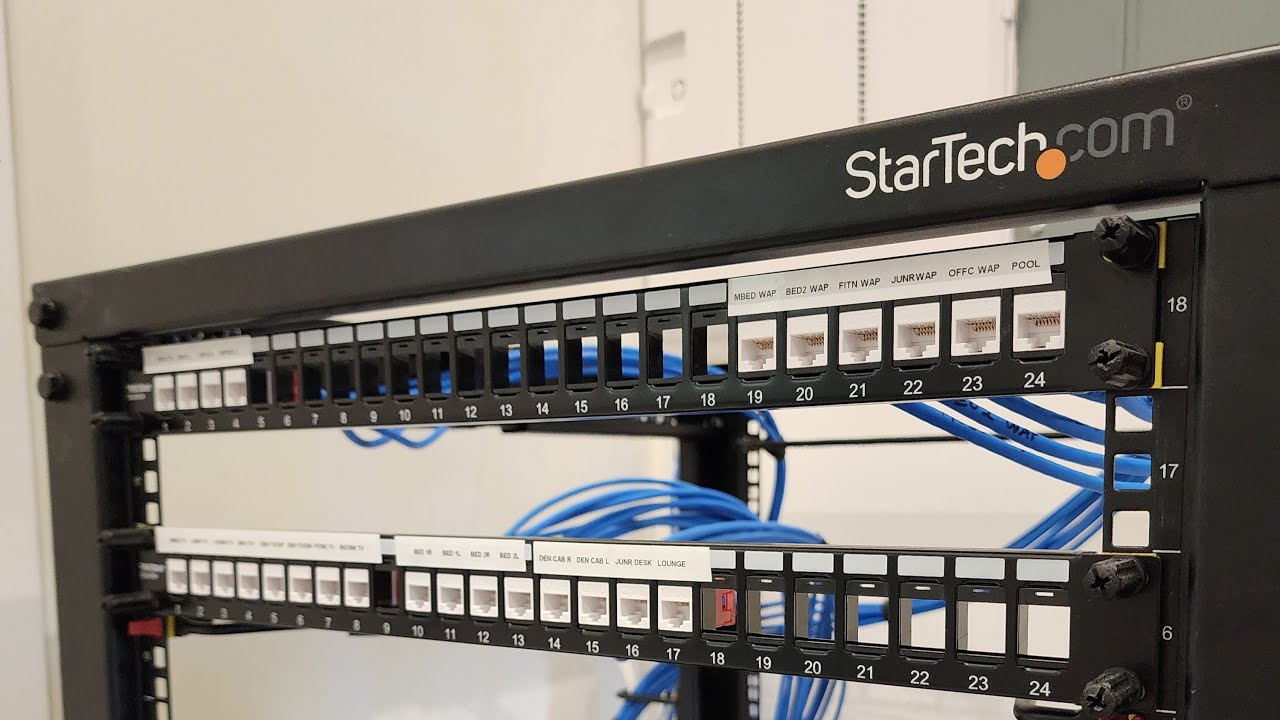 Custom Smart Home Pre-Wire Walkthrough - YouTube