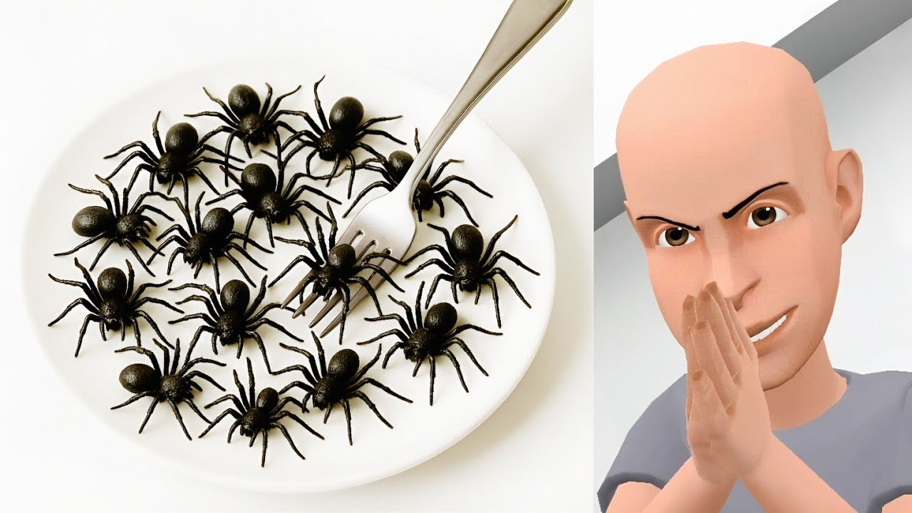 Classic Caillou Swaps Rosie's Lunch for Spiders/Grounded - YouTube
