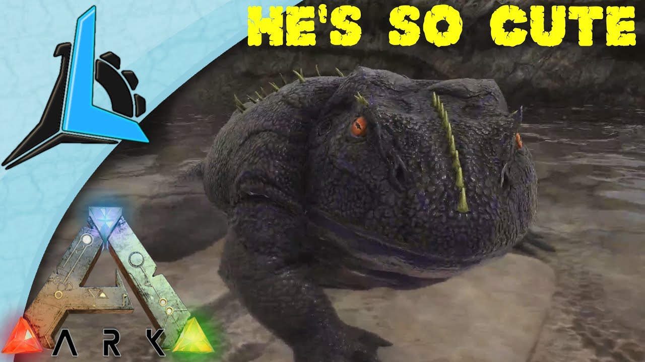 Ark S3E9- OLD BLUE (Frog Tame) (Lets Play) - YouTube