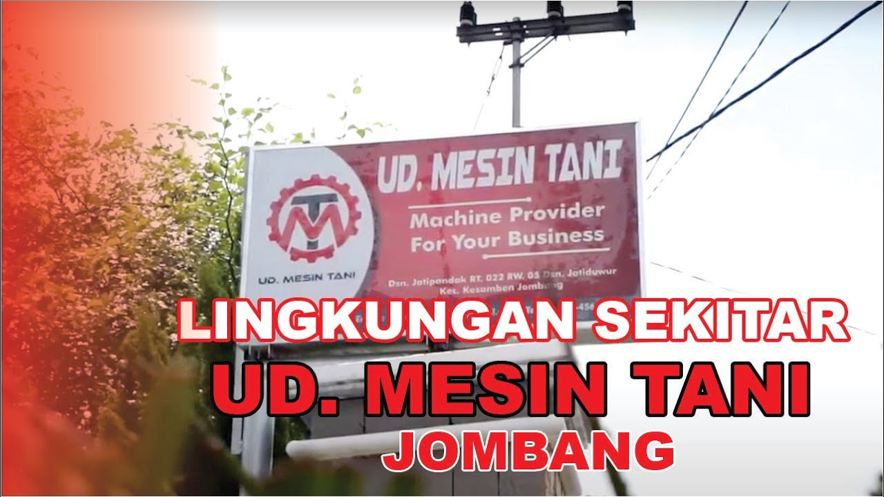 LOKASI UD. MESIN TANI JOMBANG / PRODUSEN BERBAGAI MESIN UKM / MESIN ...