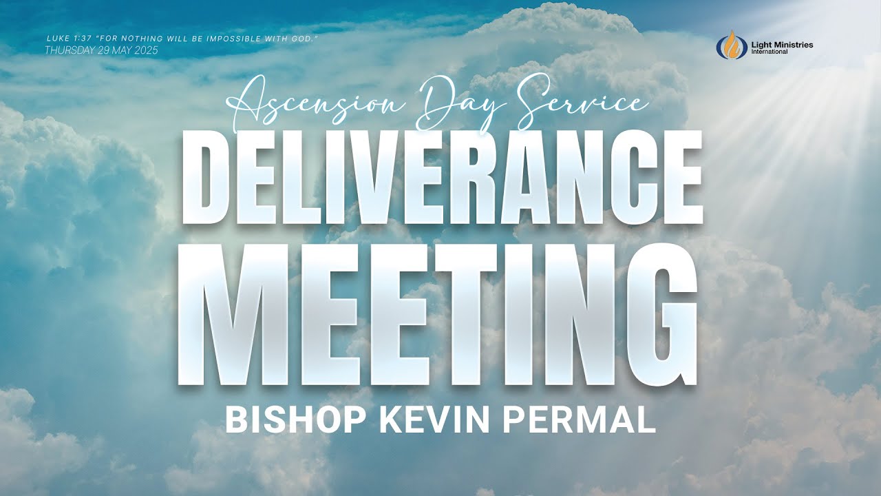Ascension Day Service - Bishop Kevin Permal - YouTube