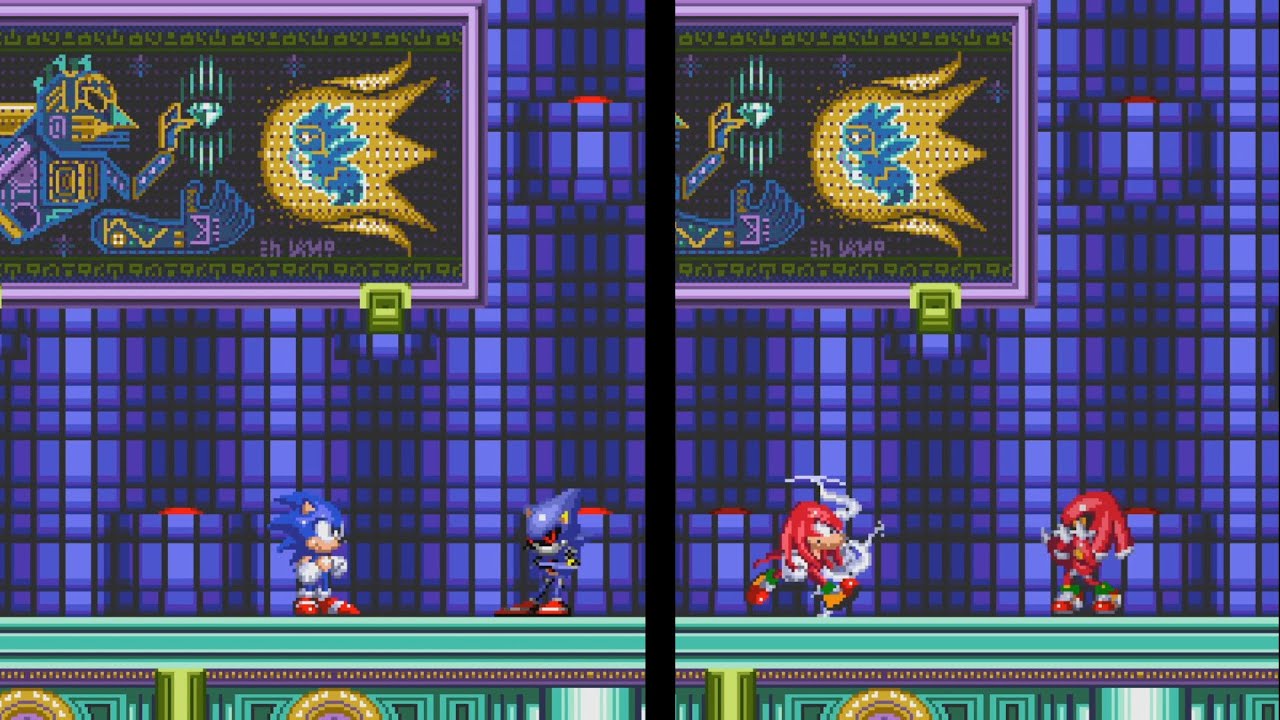 Sonic 3 vs Metal Sonic and Metal Knuckles - YouTube