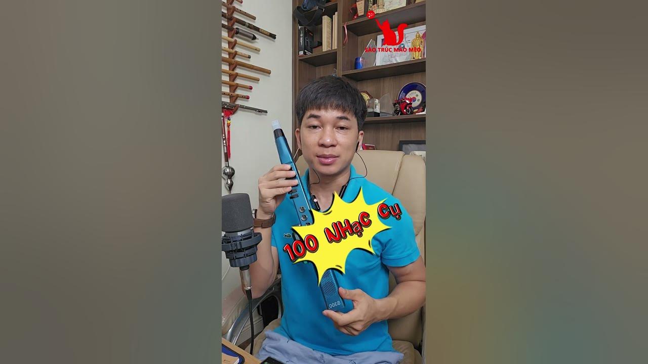 100 Nhạc cụ trên sáo điện tử S300 - YouTube