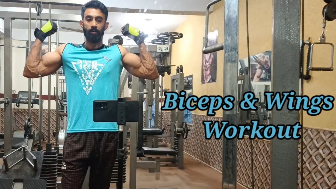 Biceps & Wings Workout @musclemonsterfitness5178 - YouTube