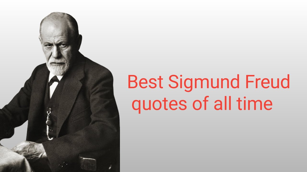 Best Sigmund Freud quotes of all time || - YouTube