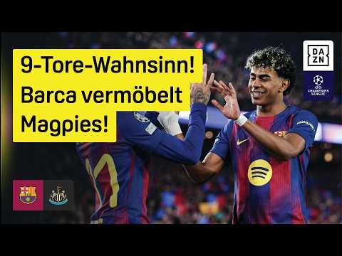 FC Barcelona - Newcastle United | Achtelfinale | UEFA Champions League | DAZN Highlights