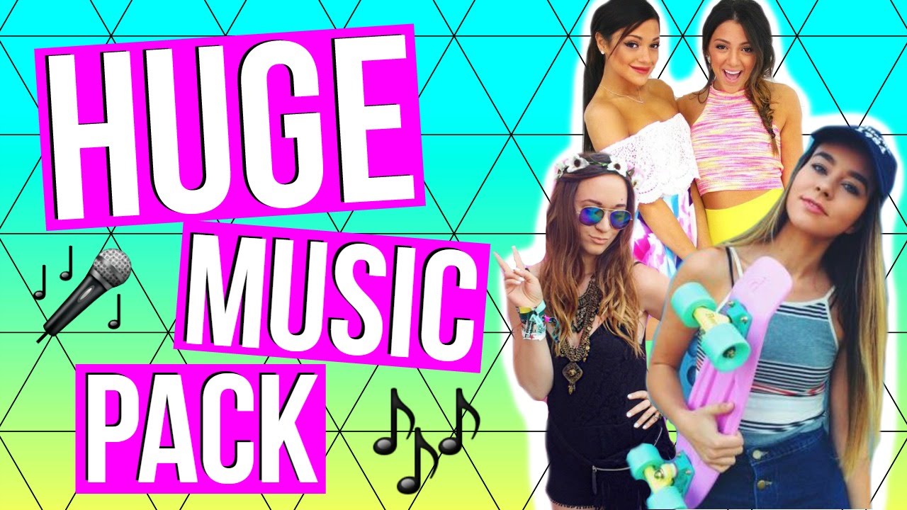 HUGE MUSIC PACK! | 14+ Popular Songs - YouTube