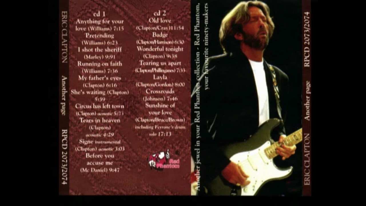 Crossroads - Eric Clapton Live 1992 - YouTube