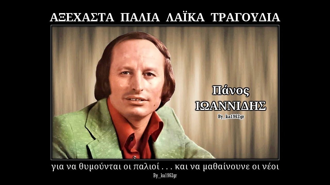 ΠΑΝΟΣ ΙΩΑΝΝΙΔΗΣ - Αντίο γλυκιά μου αγάπη Chords - Chordify