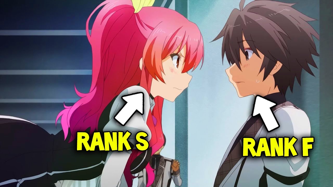 A POPULAR RANK S SE APAIXONA PELO RANK F FRACASSADO, MAS ELE ESCONDE UM ...