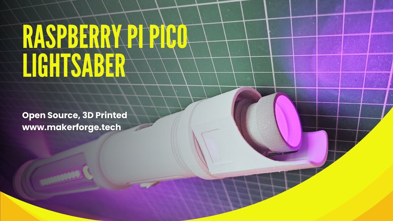 I built a Raspberry Pi Pico controller in a Lightsaber Hilt! - YouTube