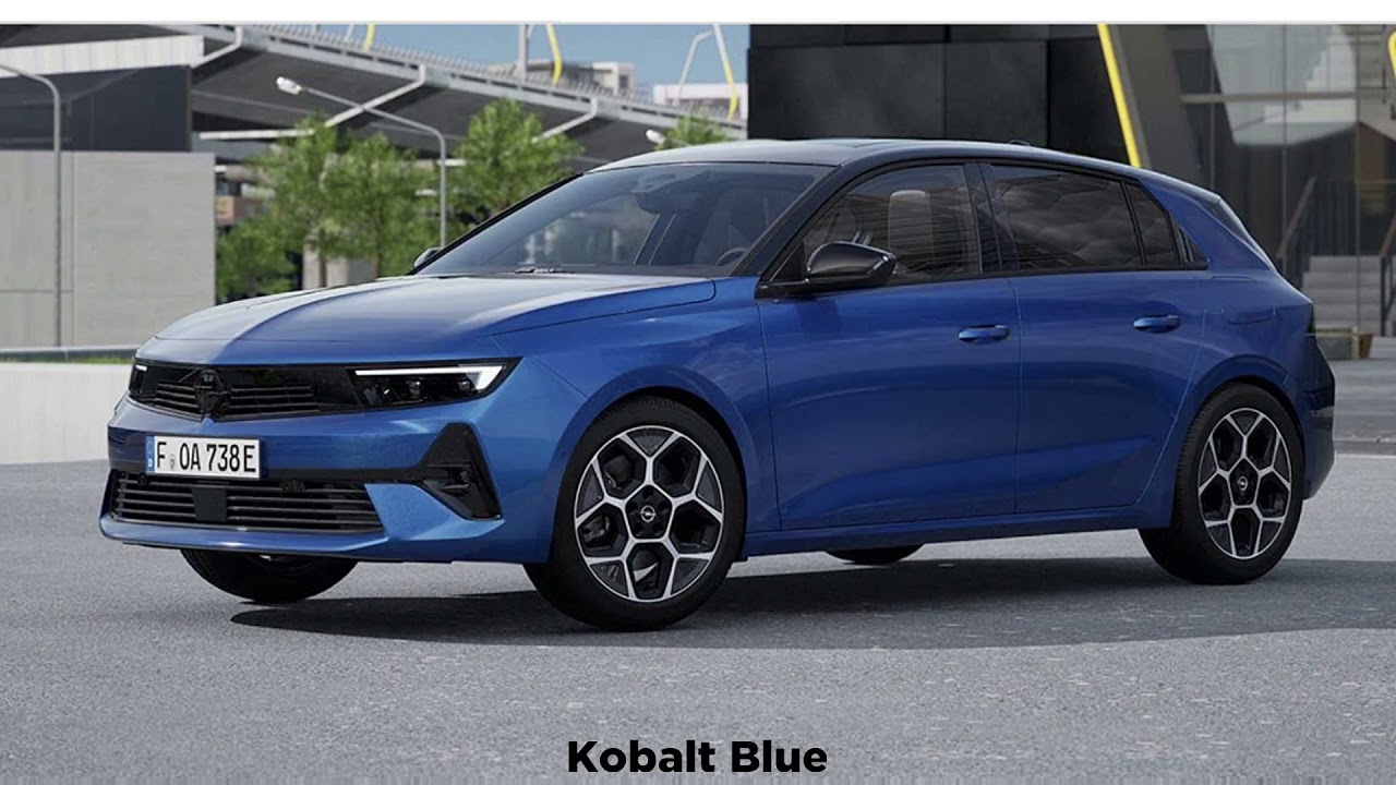 New Opel Astra COLOURS 2022 Detailed Comparison - YouTube