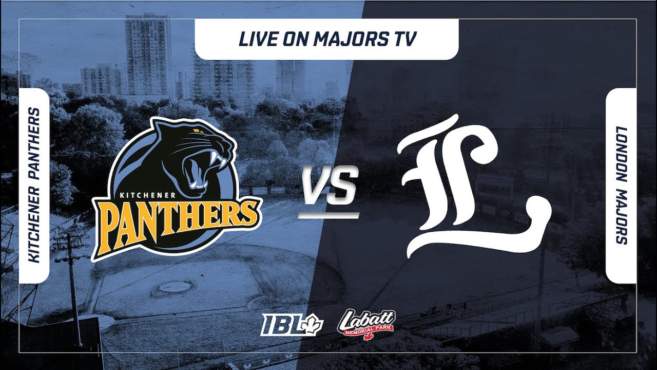 IBL - Kitchener Panthers @ London Majors - YouTube