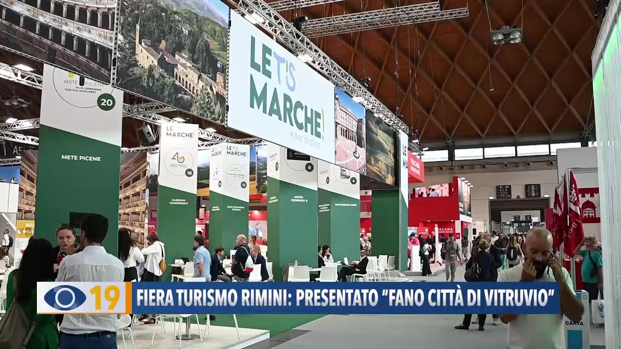 Fiera Turismo a Rimini: presentata "Fano Città di Vitruvio" - YouTube