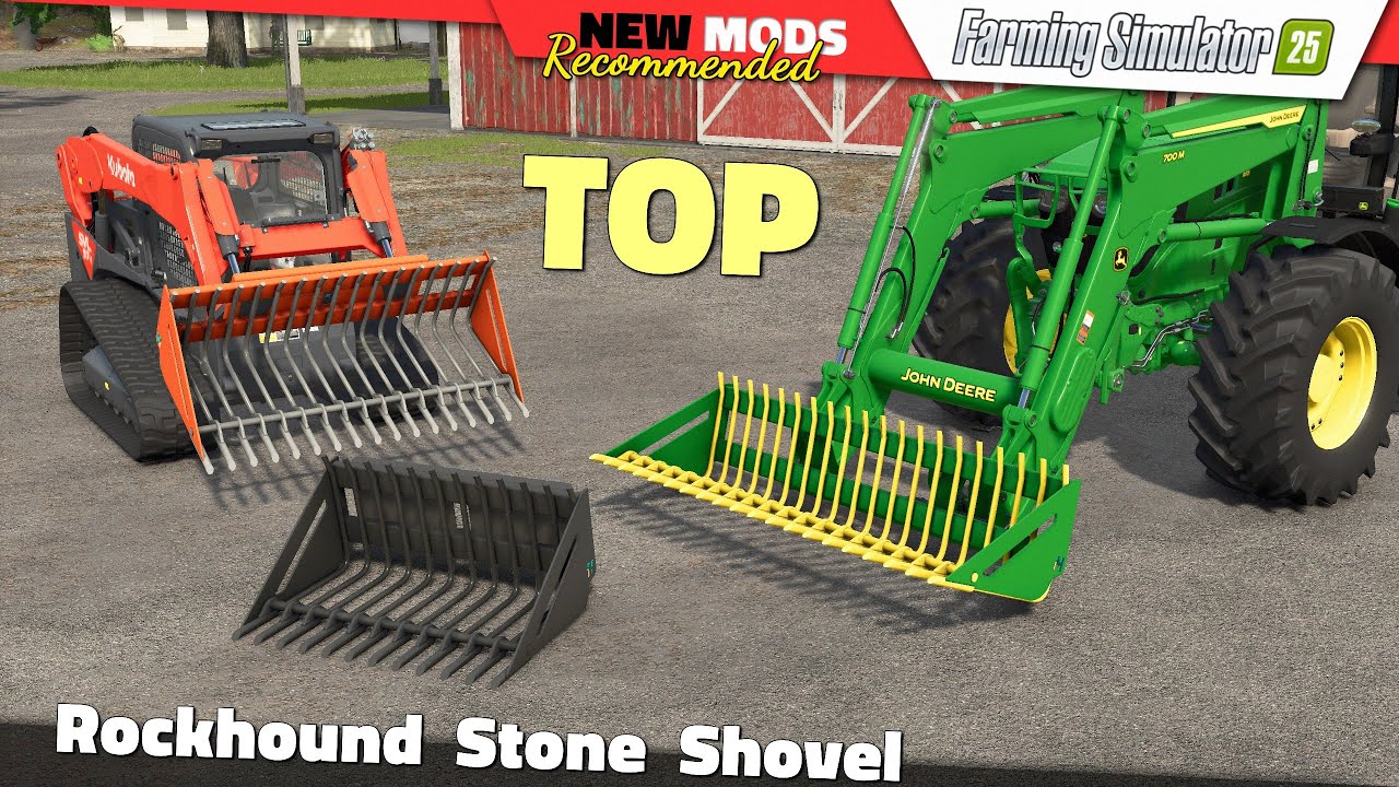 FS25 | Rockhound Stone Shovel - Farming Simulator 25 Mods Review 2K60 ...