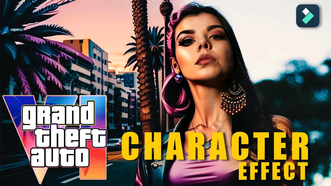 How to Create GTA Character Effect - YouTube