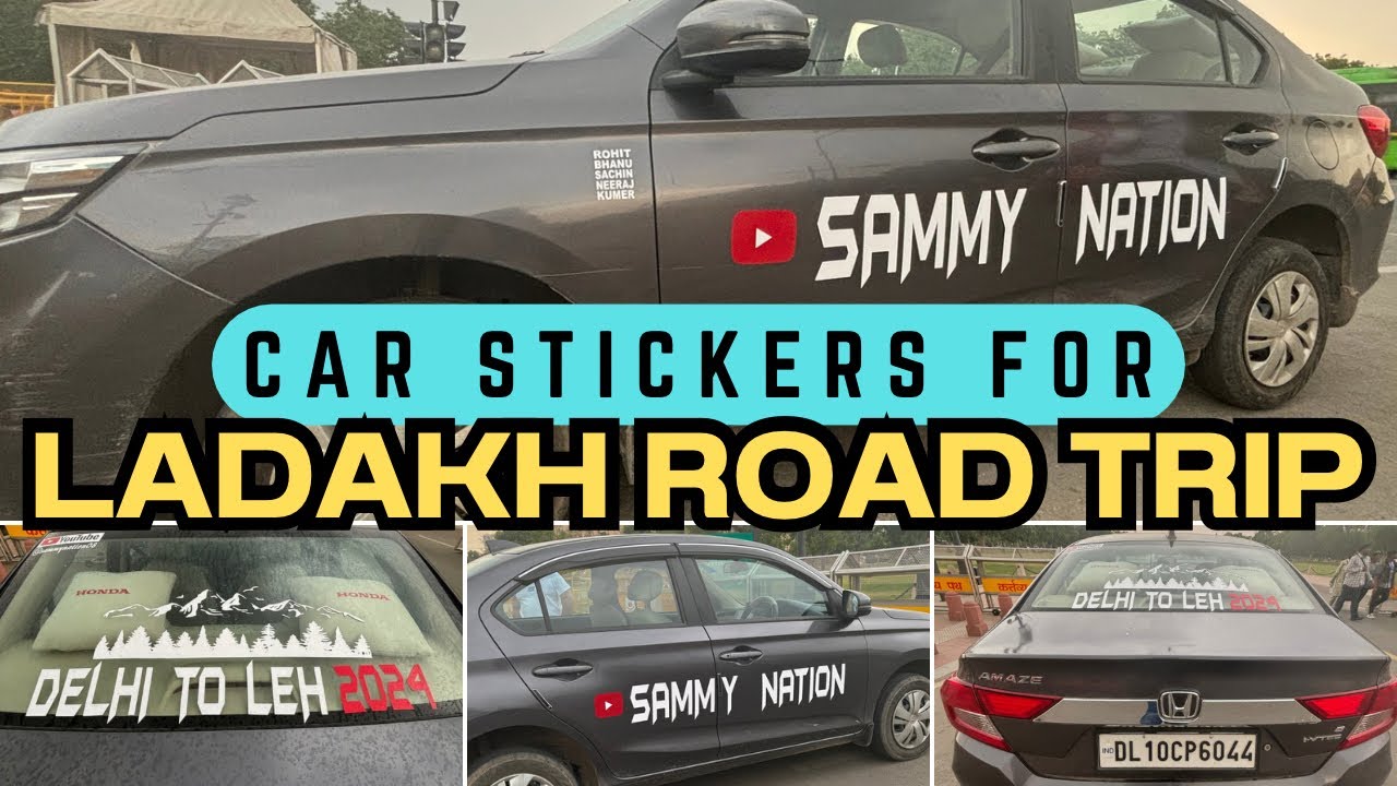 Car Stickers In Delhi | Vinyl Wrapping | Car Taping | Car Modification ...