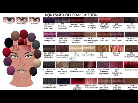 Açık esmer cilt renginin ,  pembe ve sarı alt tonuna göre saç rengi seçimi nasıl yapılır?
