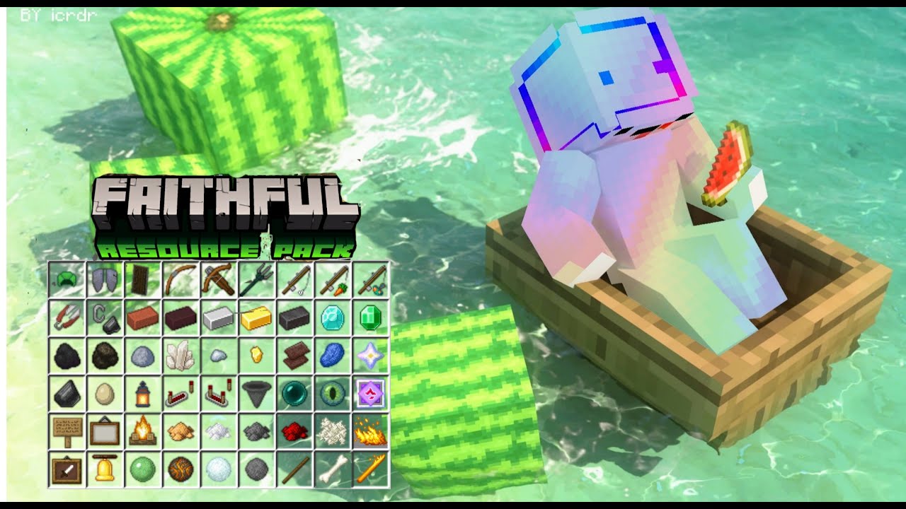 Minecraft Faithfull x16,x32,x64 una de las mejores texturas de ...