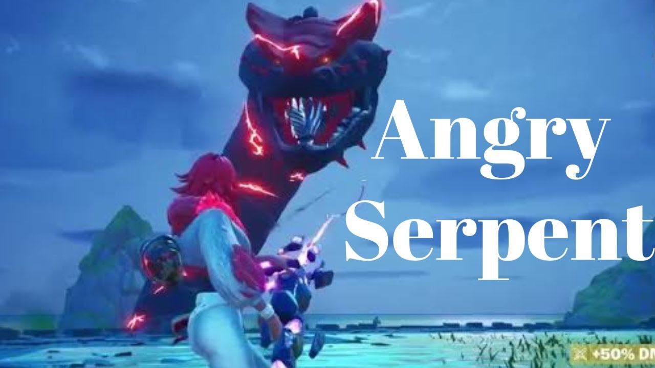 Angry Serpent - Epic Fortnite Boss Fight! - YouTube