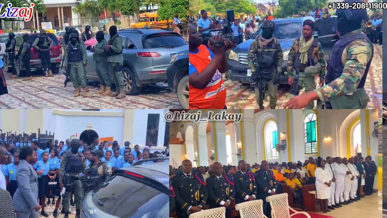 18-Novanm Cap Haitien. BSAP debake ak fanfare, Moise jn Charle pa vini ...