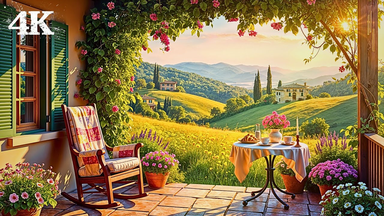 Italian Cottagecore Dream Ambience | Feel Eternal Happiness with Birds ...
