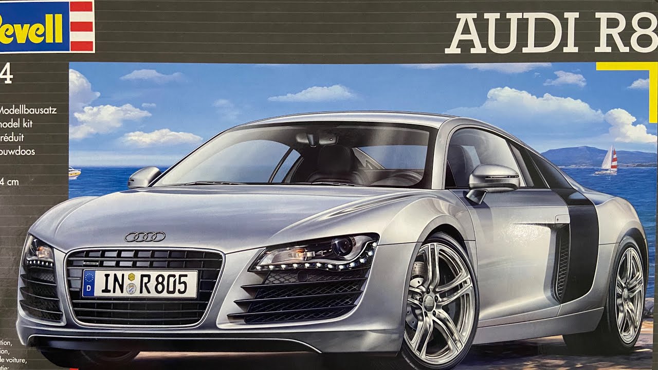 Audi R8 1/24 Revell modelkit - YouTube